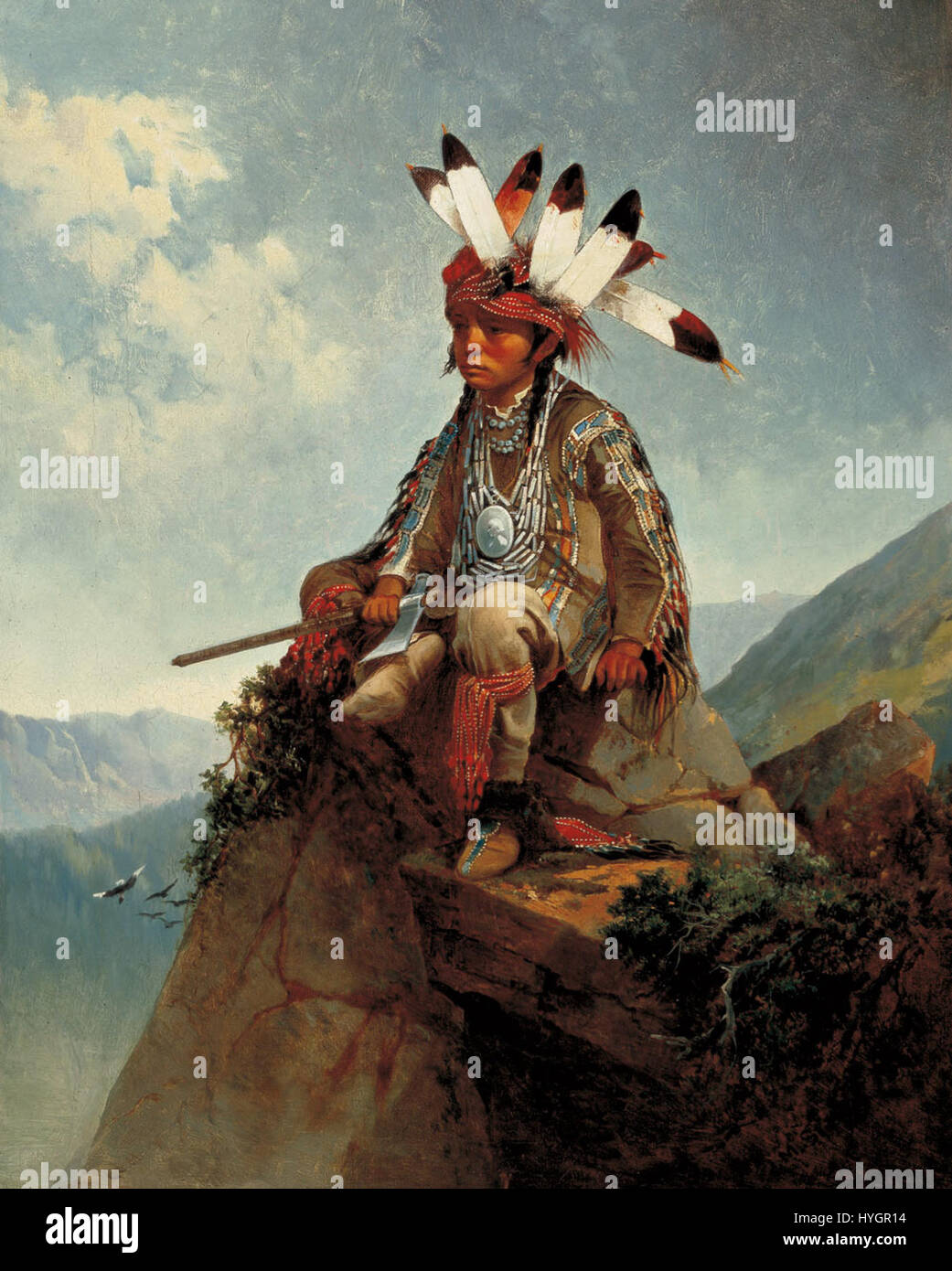 John Mix Stanley Painting High Resolution Stock Photography and Images ...