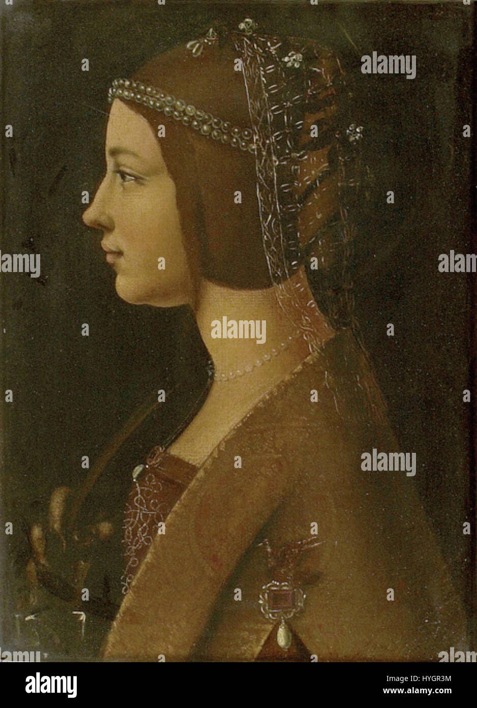 Portrait of an unknown Woman Stock Photo - Alamy