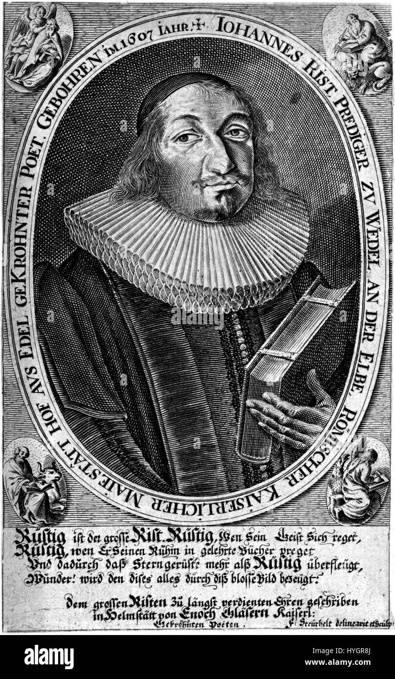 Johann Rist 1651 Stock Photo - Alamy