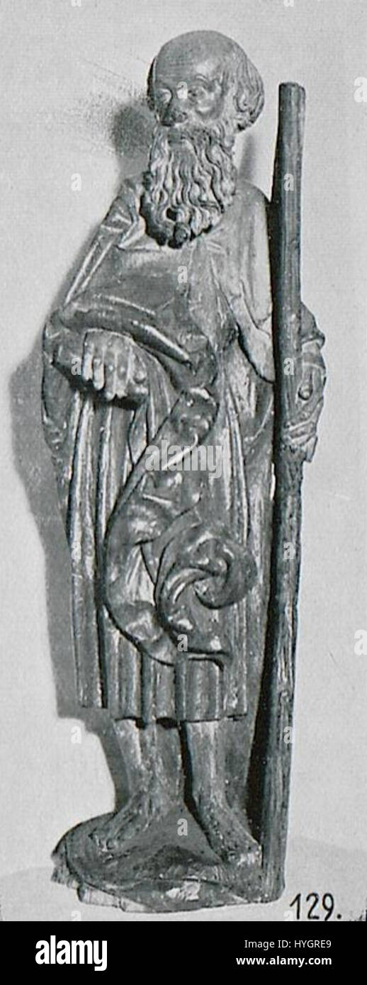 'Heiliger Andreas' by Hans Leineberger, a detailed religious work ...