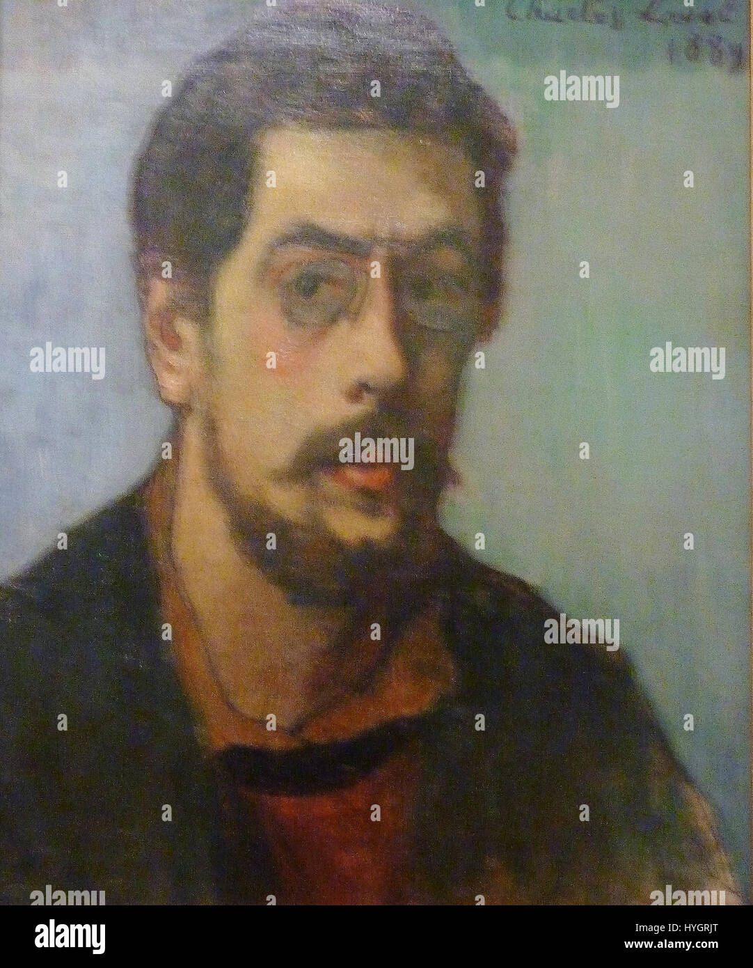 'Portrait de l'artiste' by Charles Laval captures the likeness of the ...