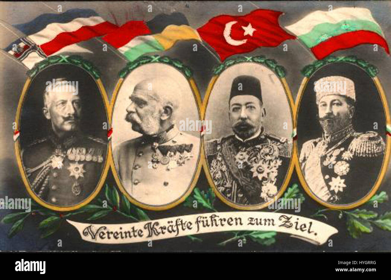 Central Powers Flags Ww1