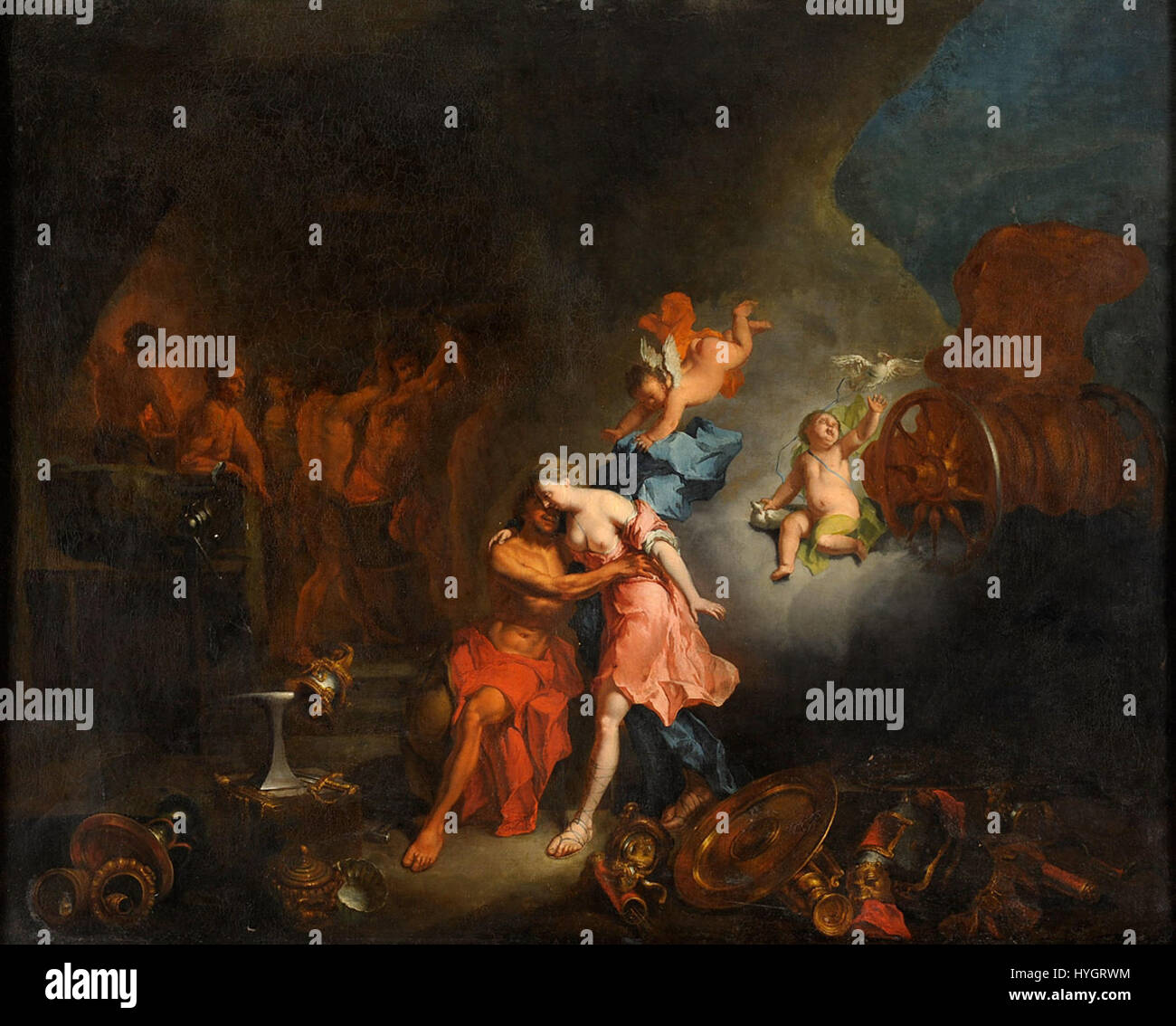 Venus visiting vulcans forge hi-res stock photography and images - Alamy