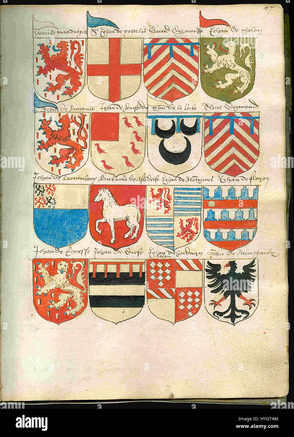 Coats of arms displays hi-res stock photography and images - Alamy