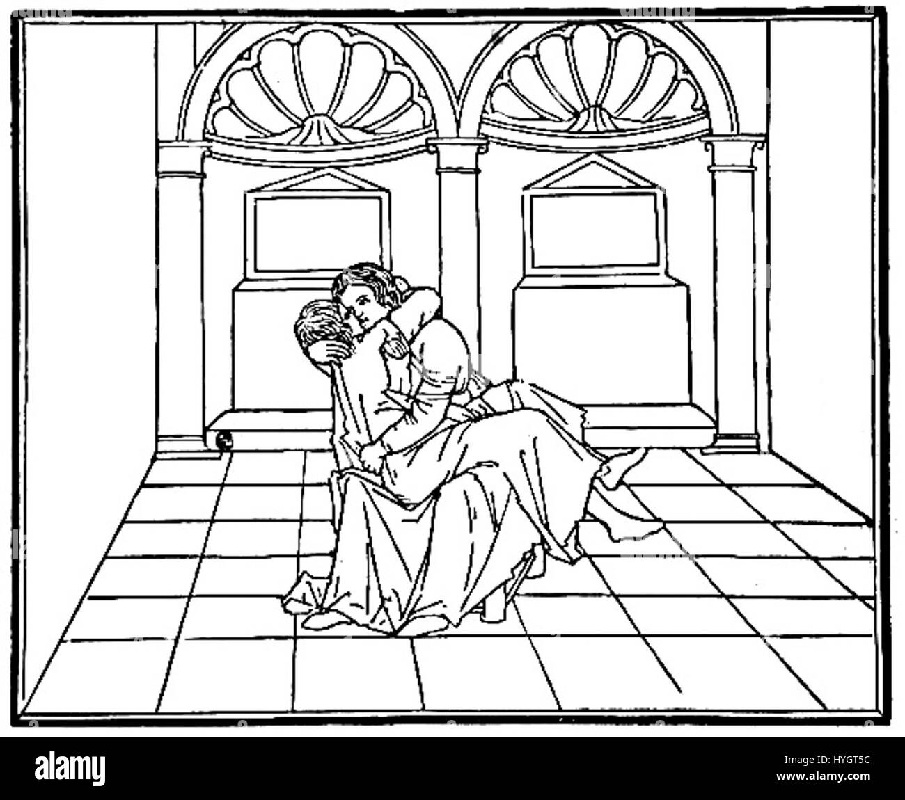 Italian love story Black and White Stock Photos & Images - Alamy