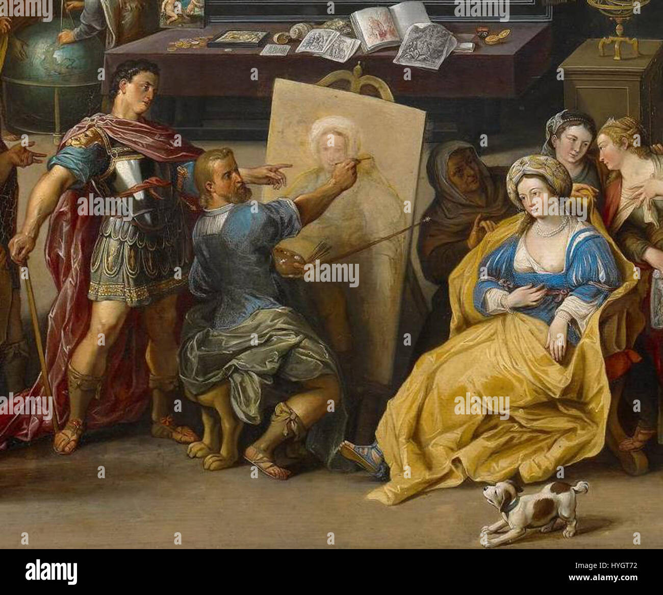 The painting 'Haecht 2' is a cropped version of the renowned depiction ...