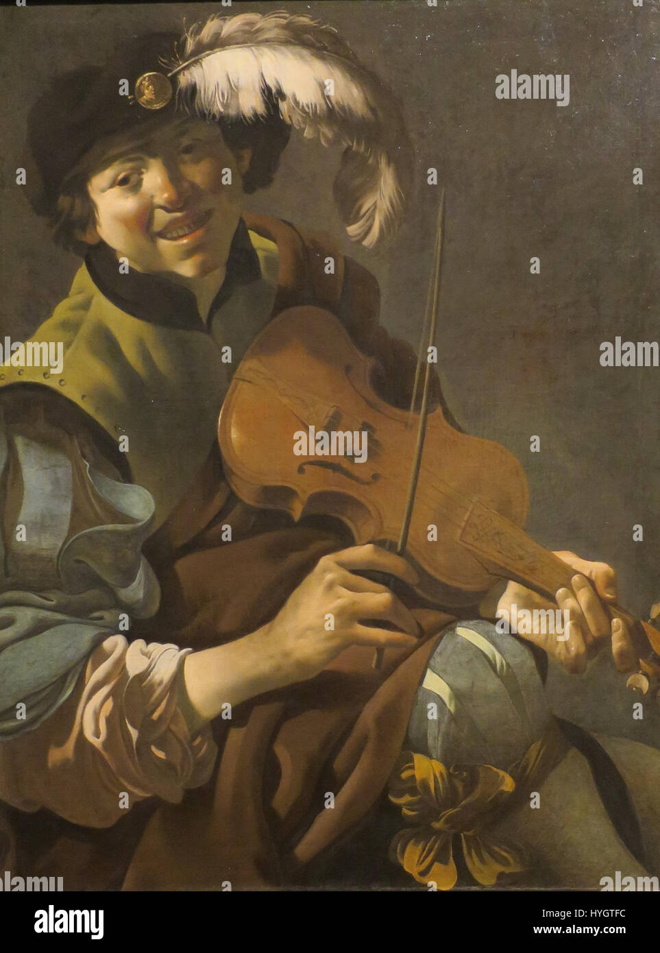 ‘A Boy Violinist’ by Hendrick Terbrugghen depicts a young boy playing ...