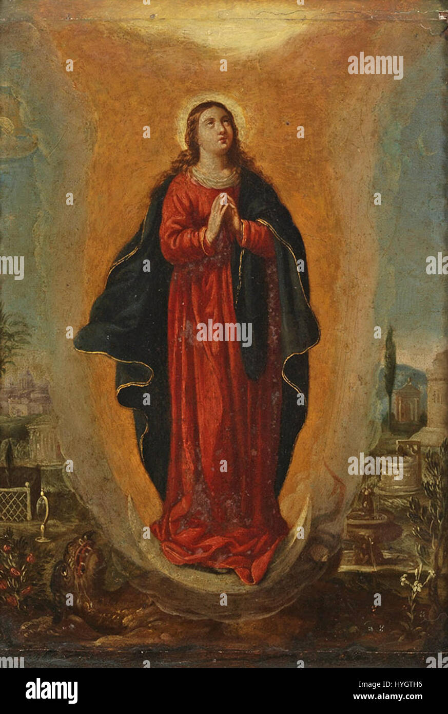 Virgin maria immaculata hi-res stock photography and images - Alamy