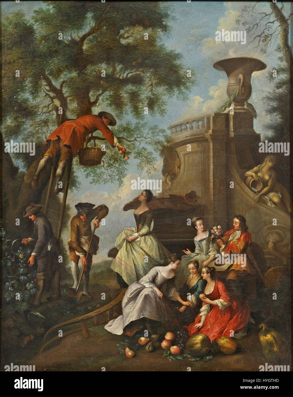 Allegory of Summer (France 18c Stock Photo - Alamy