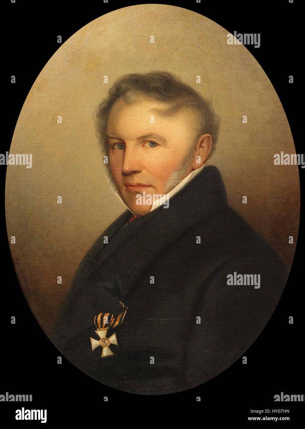 The portrait of Otto Bernhard von Essen depicts the figure of a ...