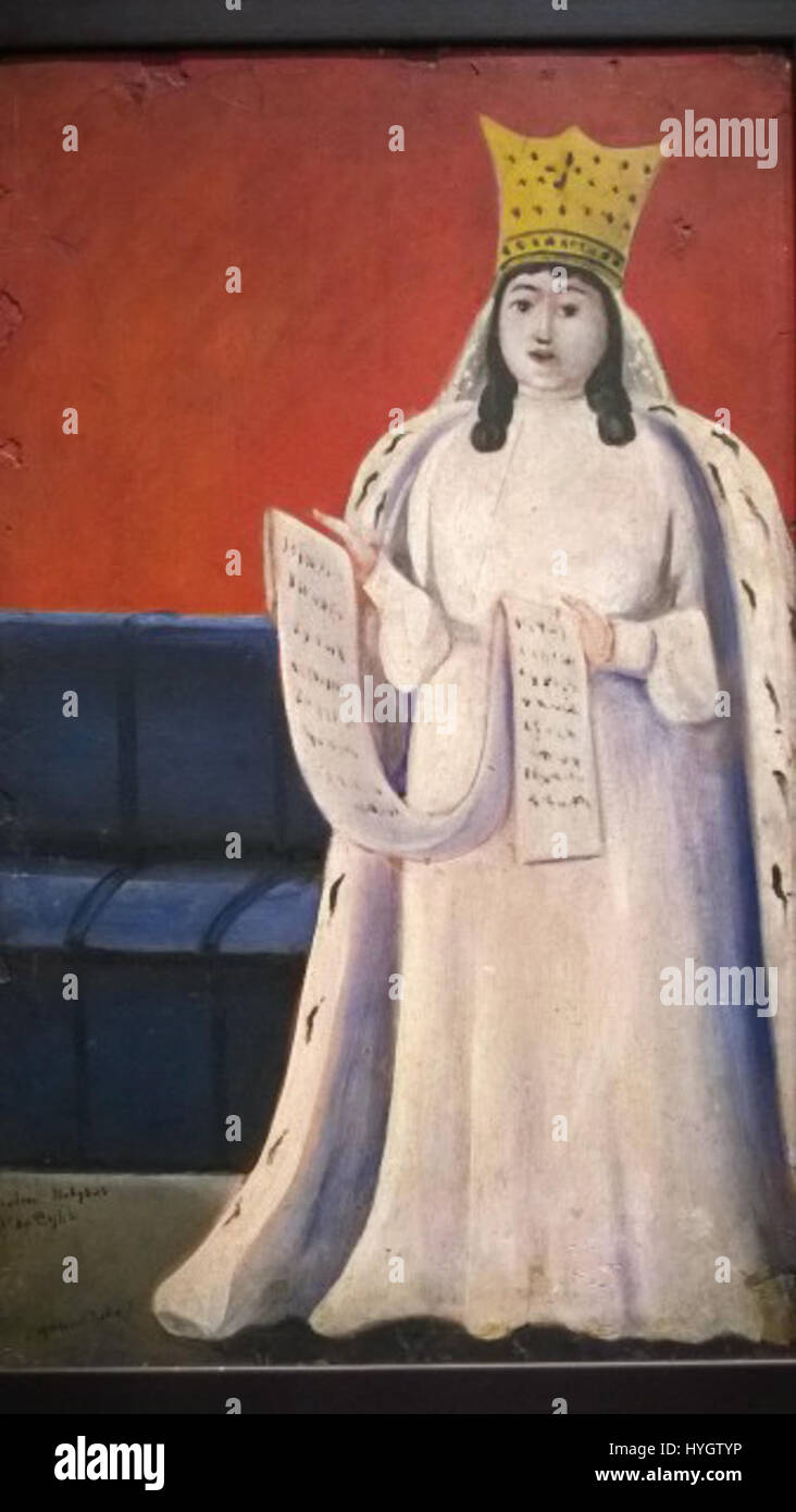 Pirosmani's Tamar of Georgia depicts the Georgian queen Tamar, a ...