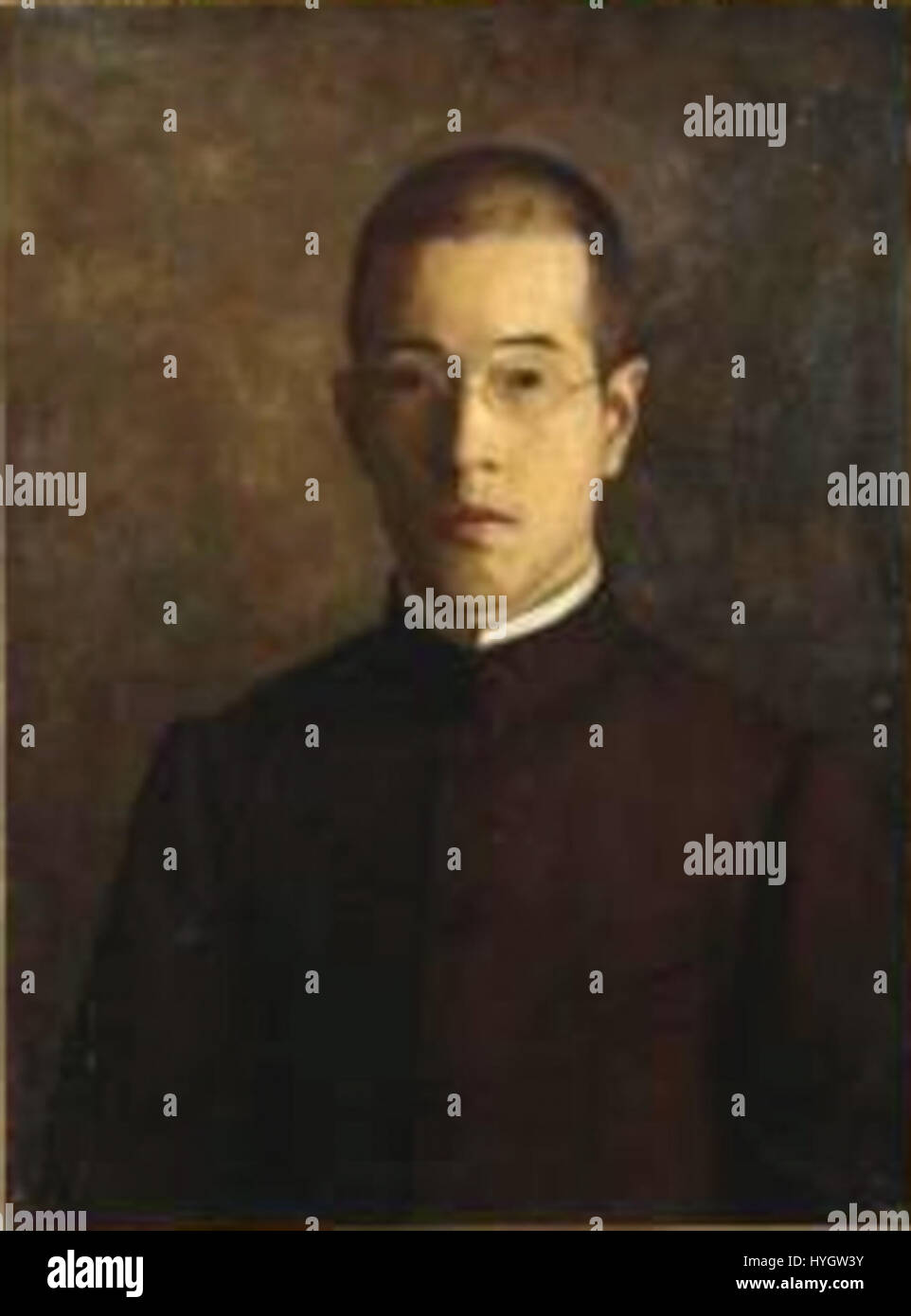 A self-portrait by Japanese artist Yamashita Shintaro (1881–1966 ...