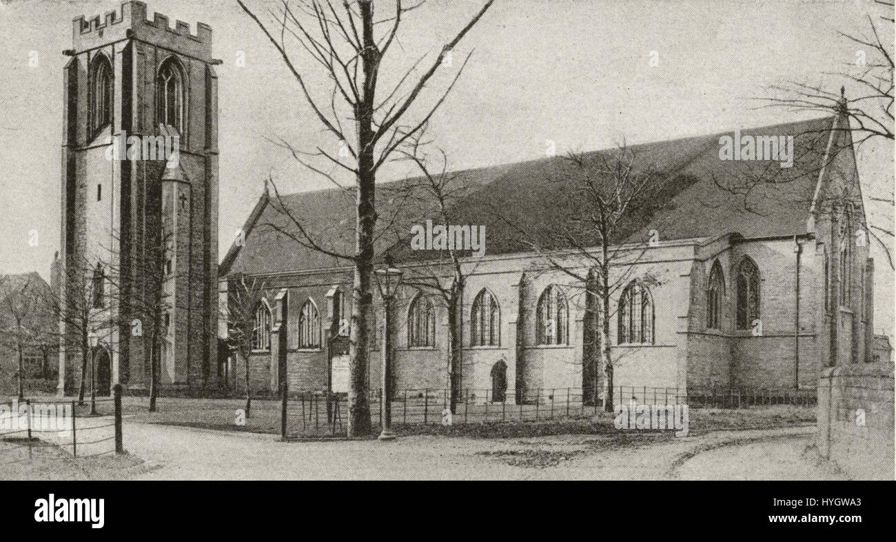 This photograph of St. Matthew's Chapel Allerton from 1900 depicts the ...