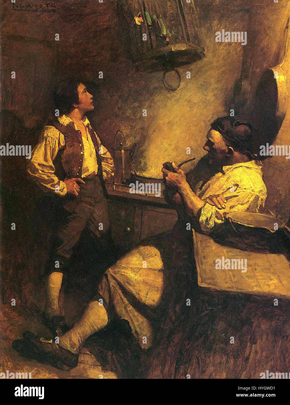 N c wyeth hi-res stock photography and images - Alamy