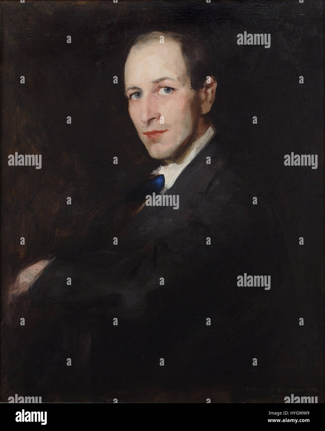 George Wesley Bellows (1911) by Robert Henri Stock Photo - Alamy