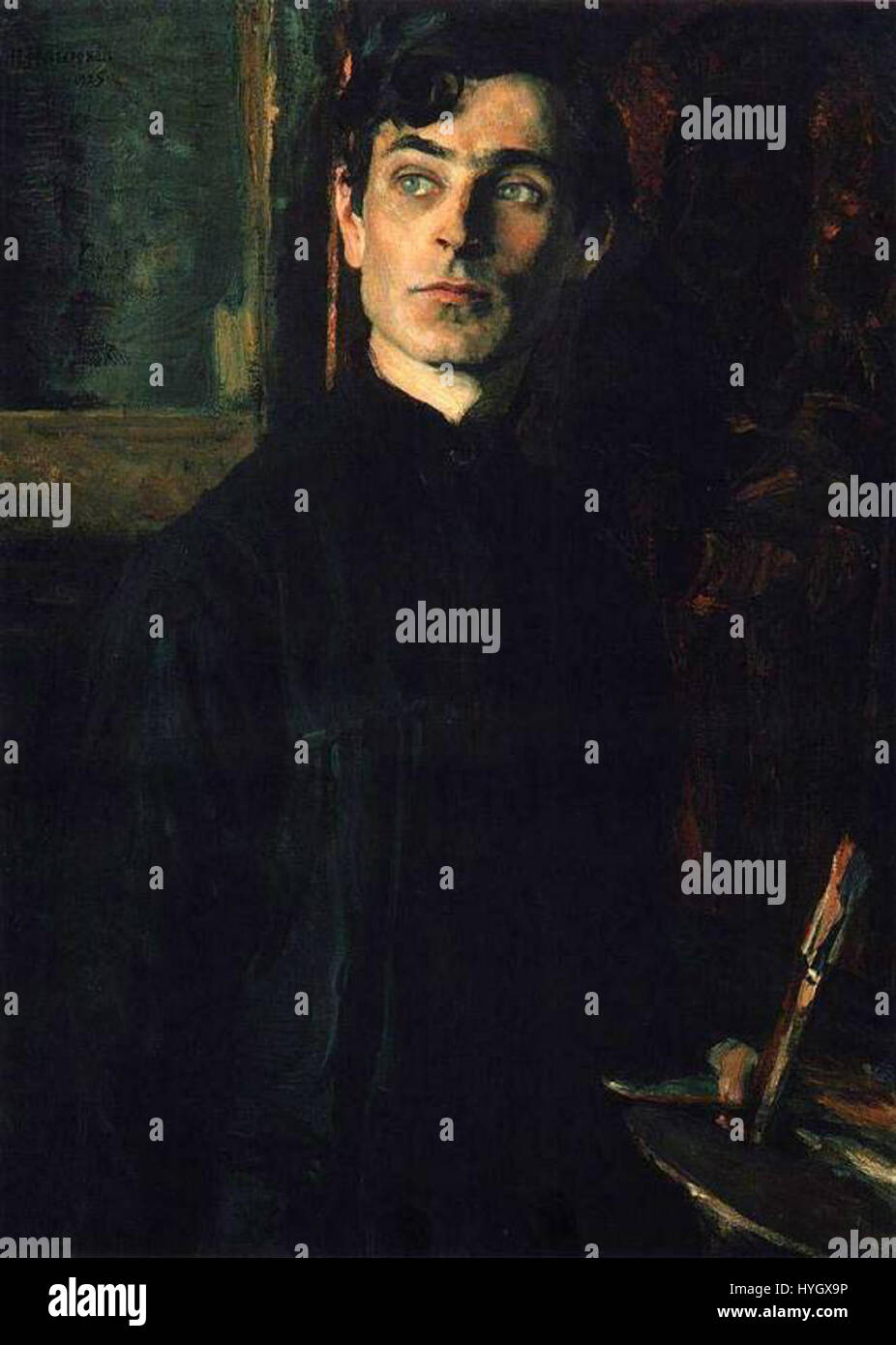 P.D. Korin by M. Nesterov is a portrait created by the Russian artist ...