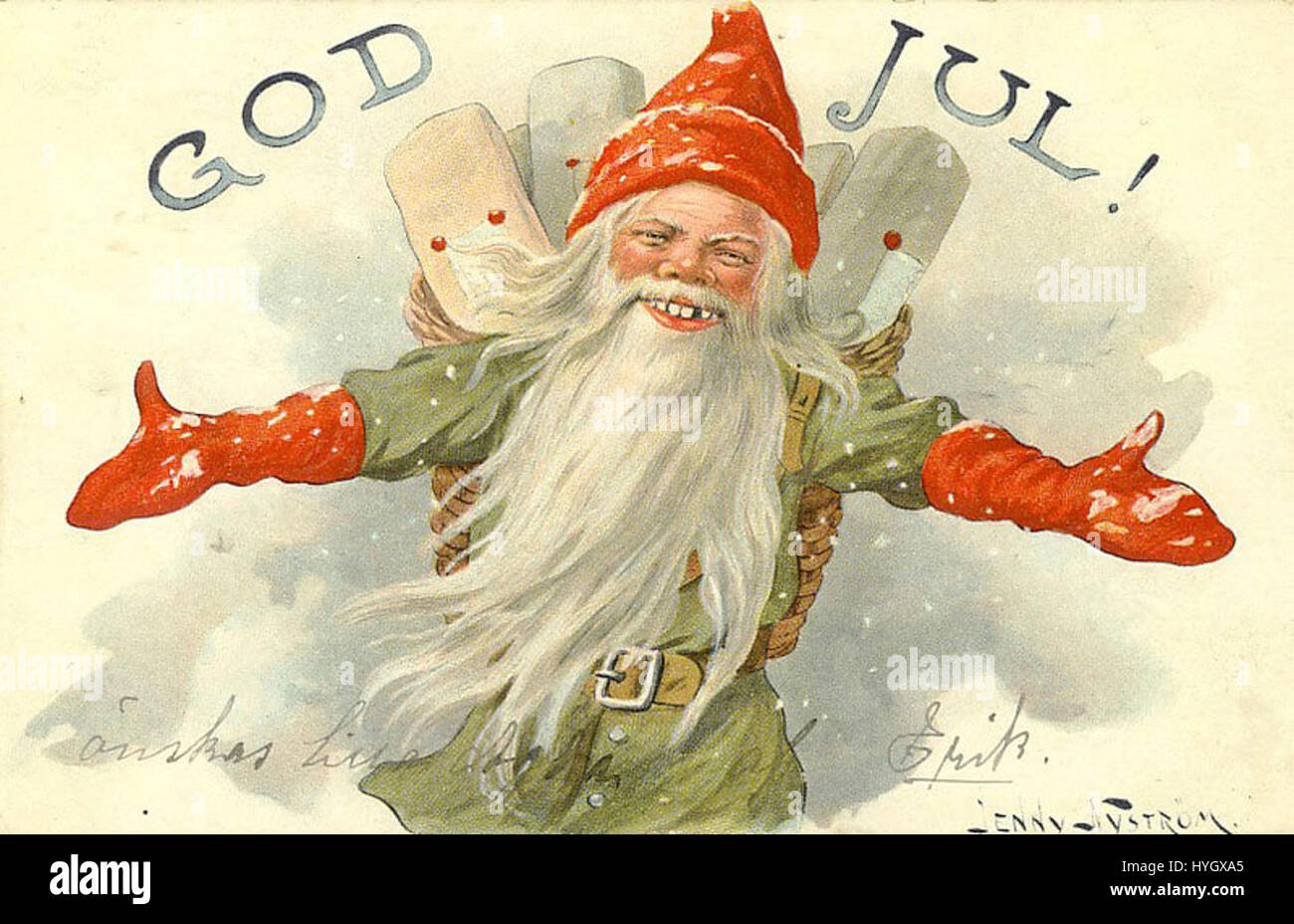 *God Jul 01* by Nystrom is a Scandinavian holiday card design ...