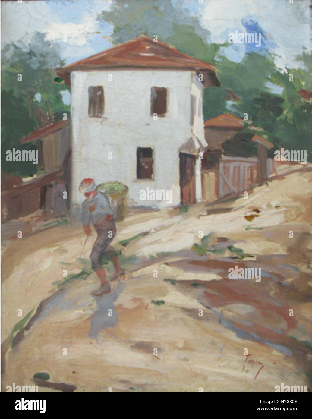 Nicolae Tincu’s 'Hamal turc' portrays a Turkish porter (hamal ...