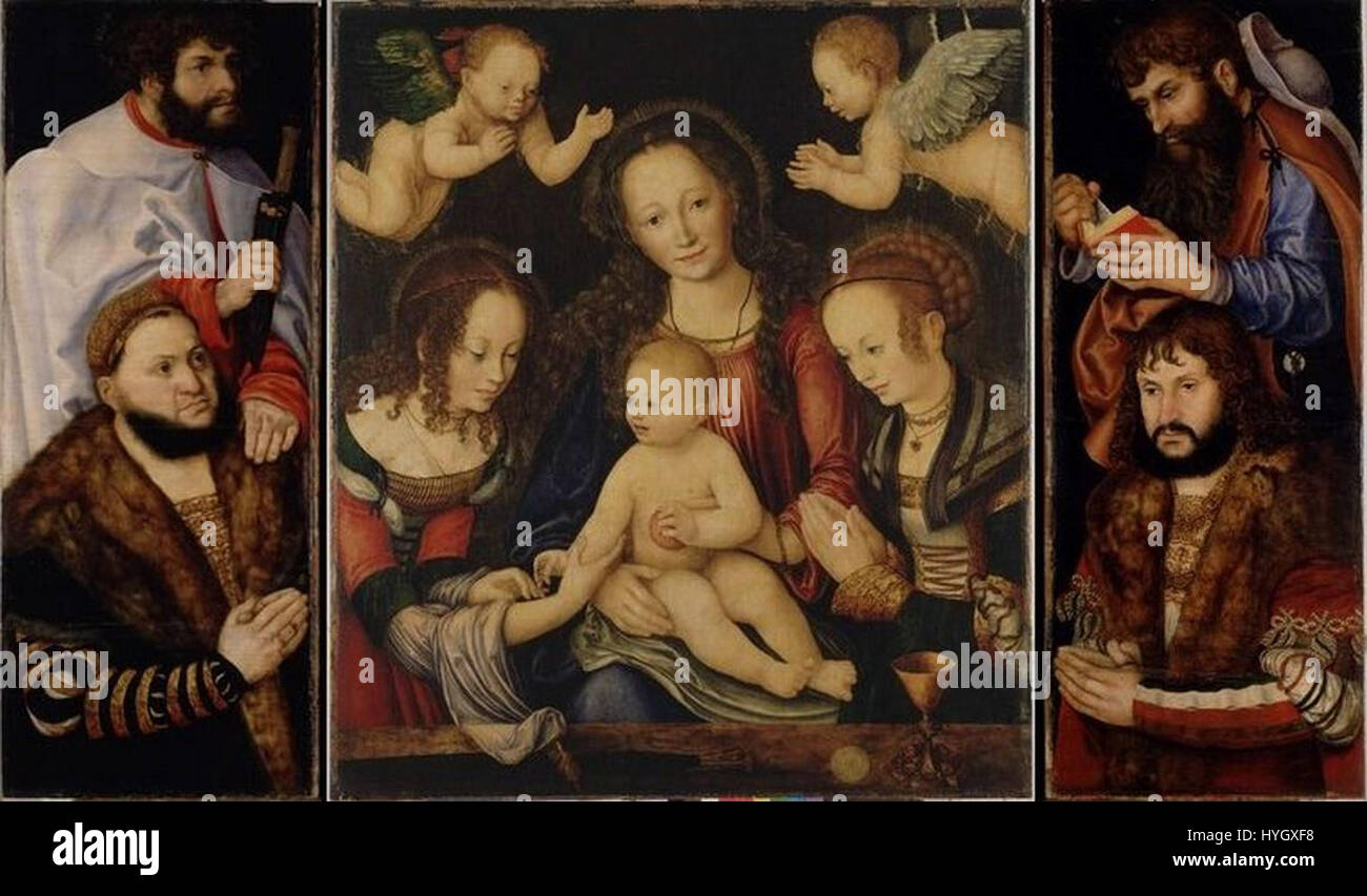 Tryptykcganach2 hi-res stock photography and images - Alamy