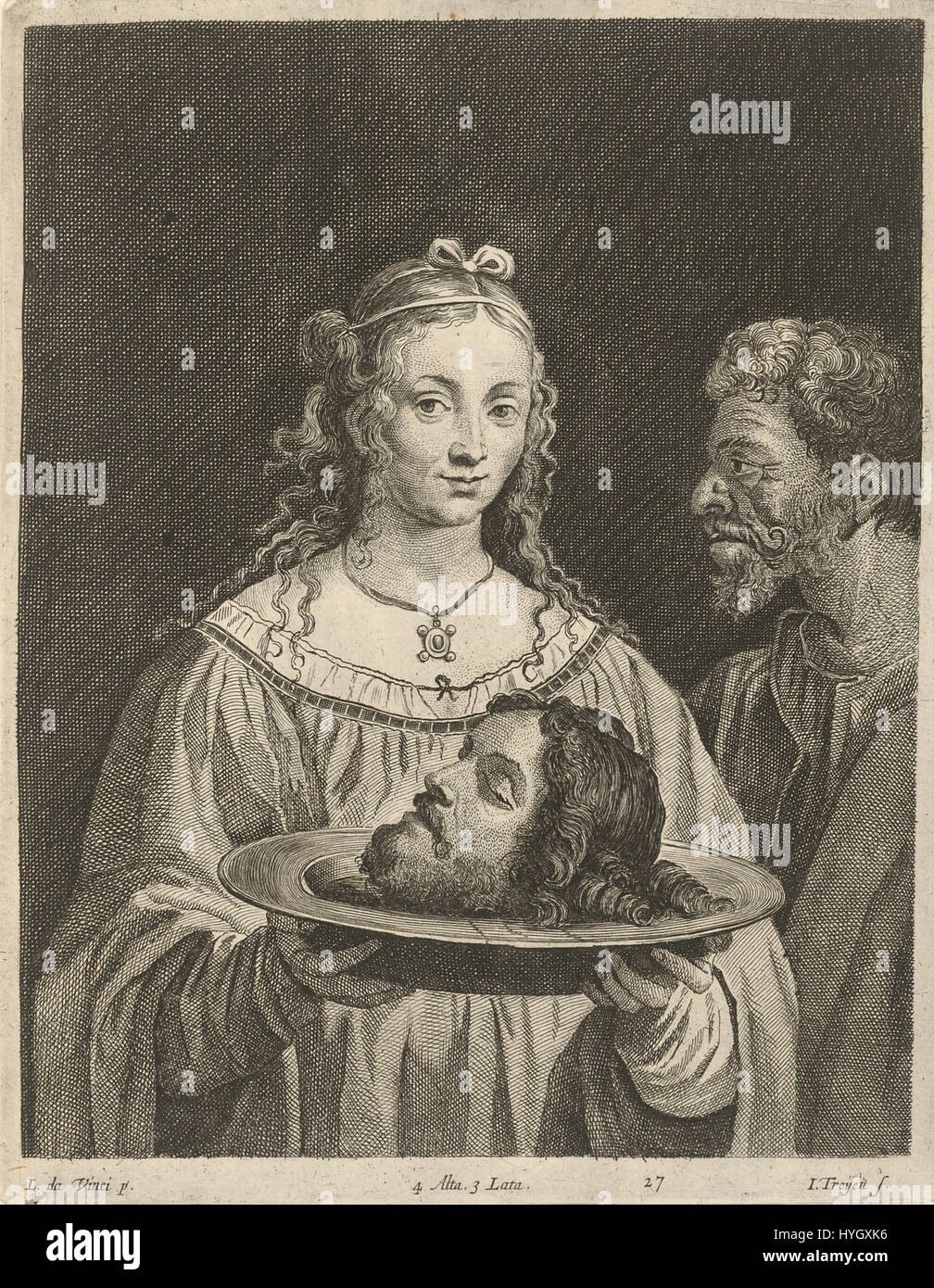 Jan van Troyen's 'Salome with the Head of John the Baptist' is a ...