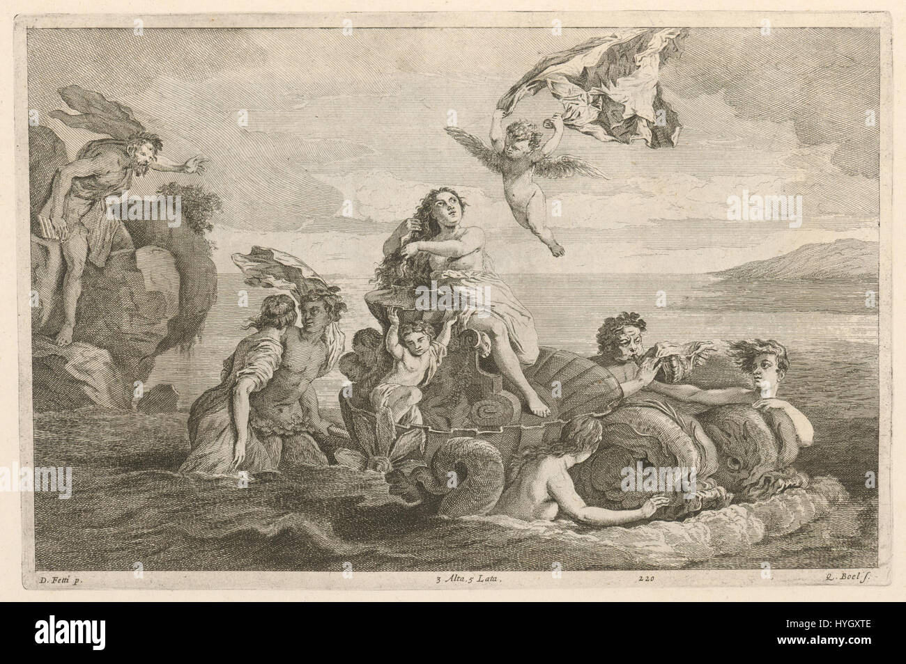 'Galatea and Polyphemus' by Quirijn Boel is a painting based on a ...