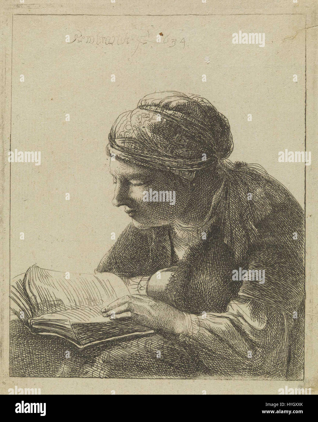 'A Leitora' by Rembrandt, painted in 1634, is a lesser-known portrait ...