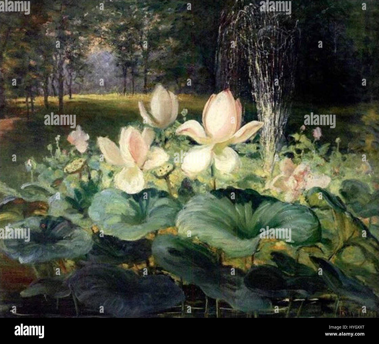 'The Fountain' by Patty Prather Thum is a contemporary artwork ...