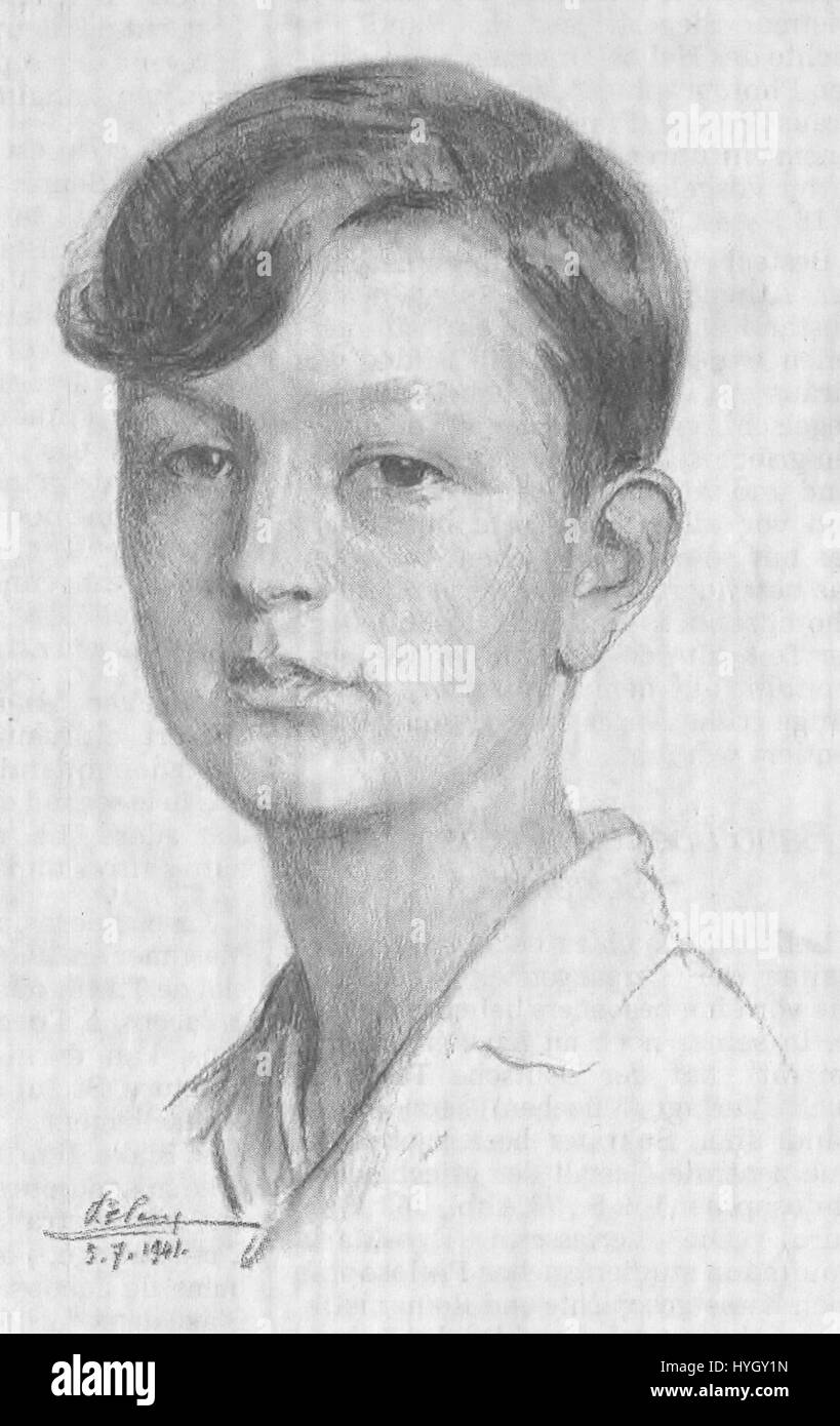 This portrait by Pierre Blanc and Francis Schmitt, created in 1941 ...