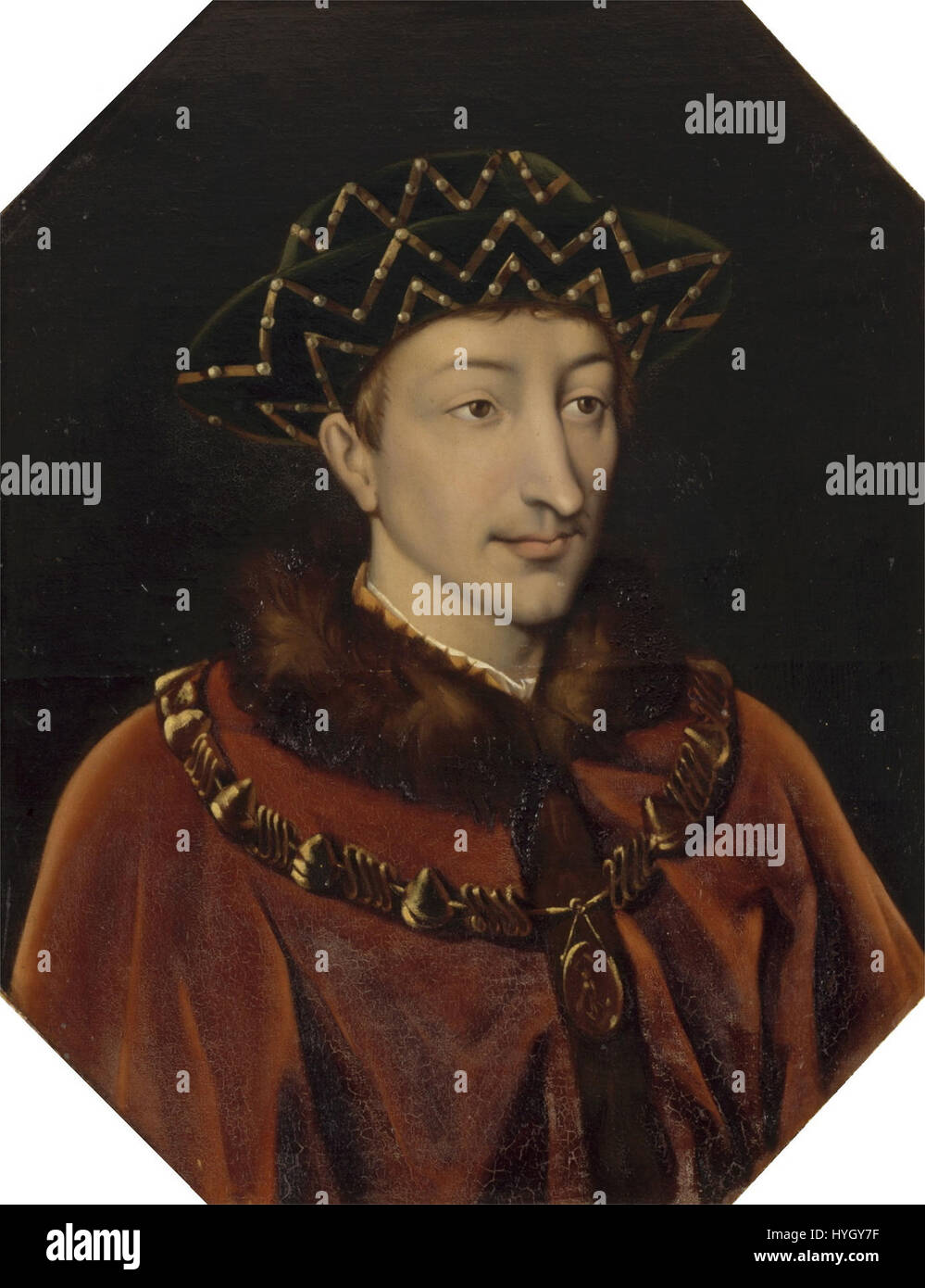 This portrait of Charles VII of France, known as 'the Victorious ...