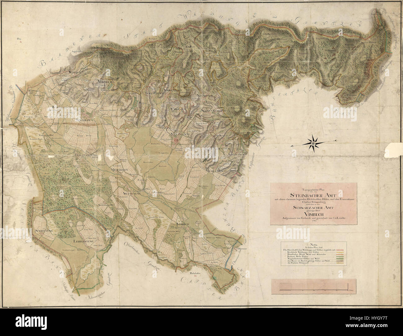 Steinbach map hi-res stock photography and images - Alamy