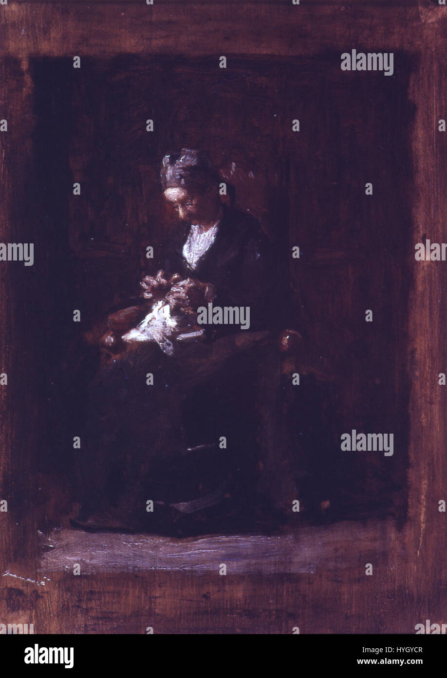 Art sketch drawing thomas eakins hi-res stock photography and images ...