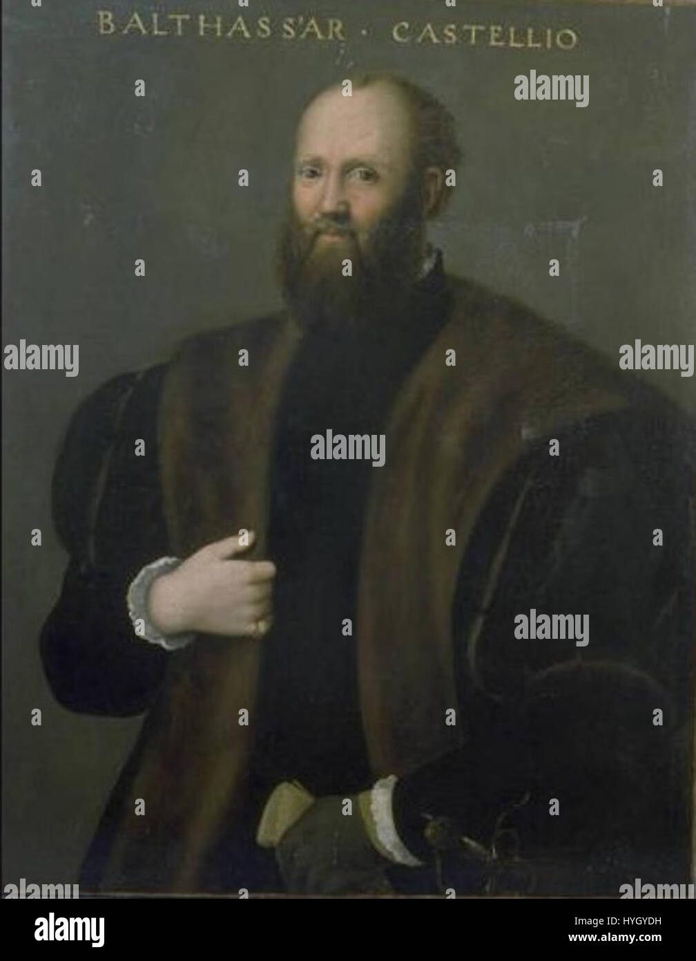 'Campi, Bernardino Castiglione' represents a portrait by the renowned ...