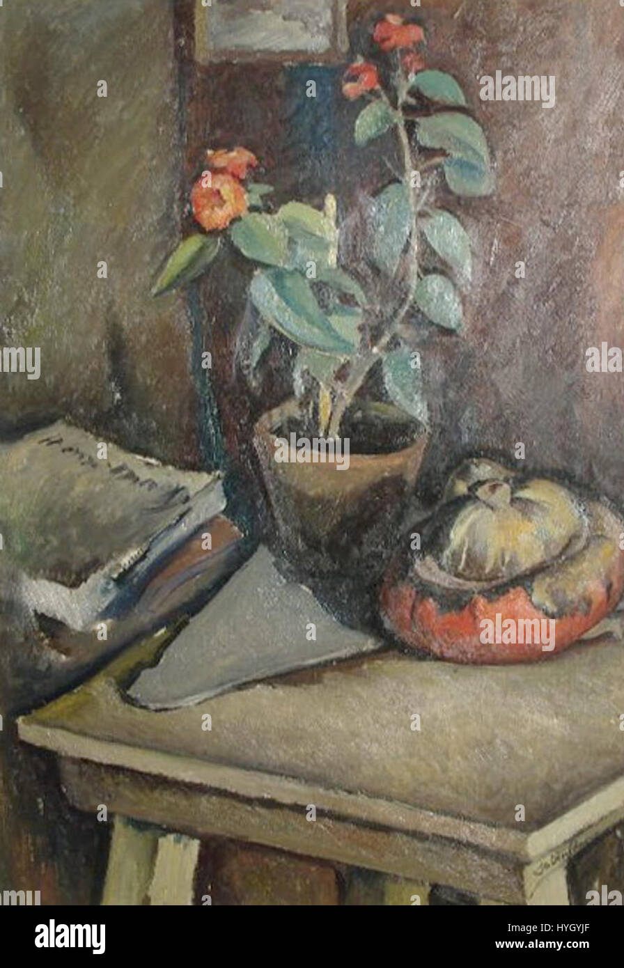 Sabin Popp's 'Natura statica (colt de atelier)' is a still life artwork ...