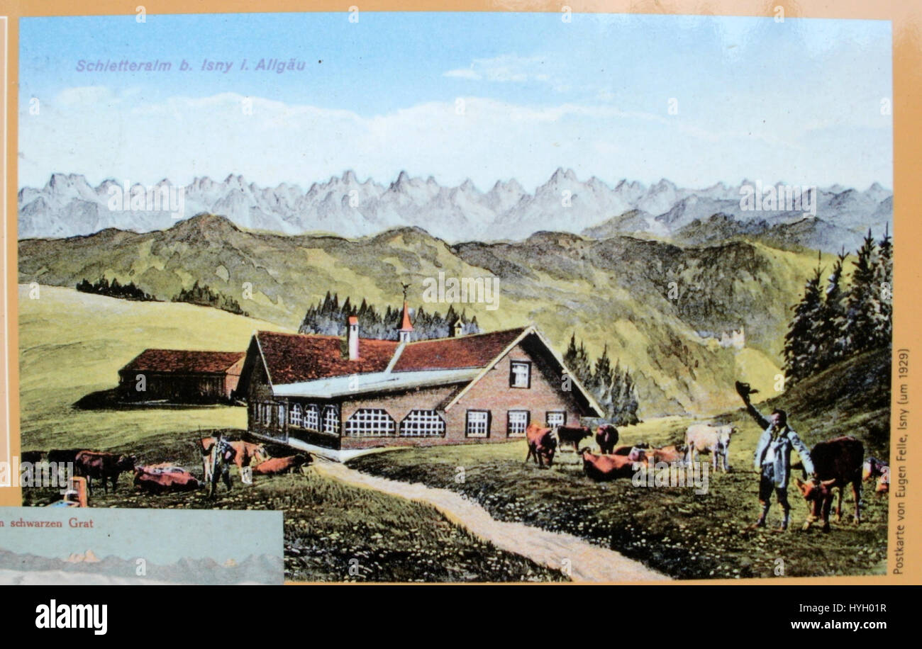 Schletteralm is a mountain pasture in the Austrian Alps, known for its ...