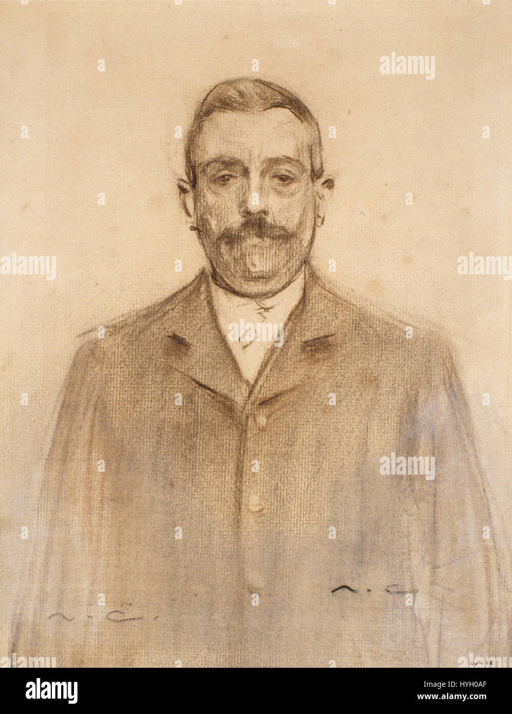 Ramon Casas' painting at the MNAC features a detailed portrayal of a ...
