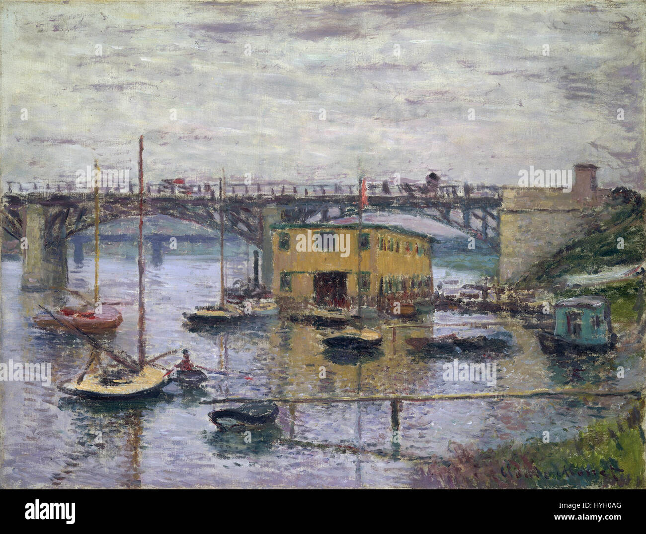 Claude monet bridge hi-res stock photography and images - Alamy