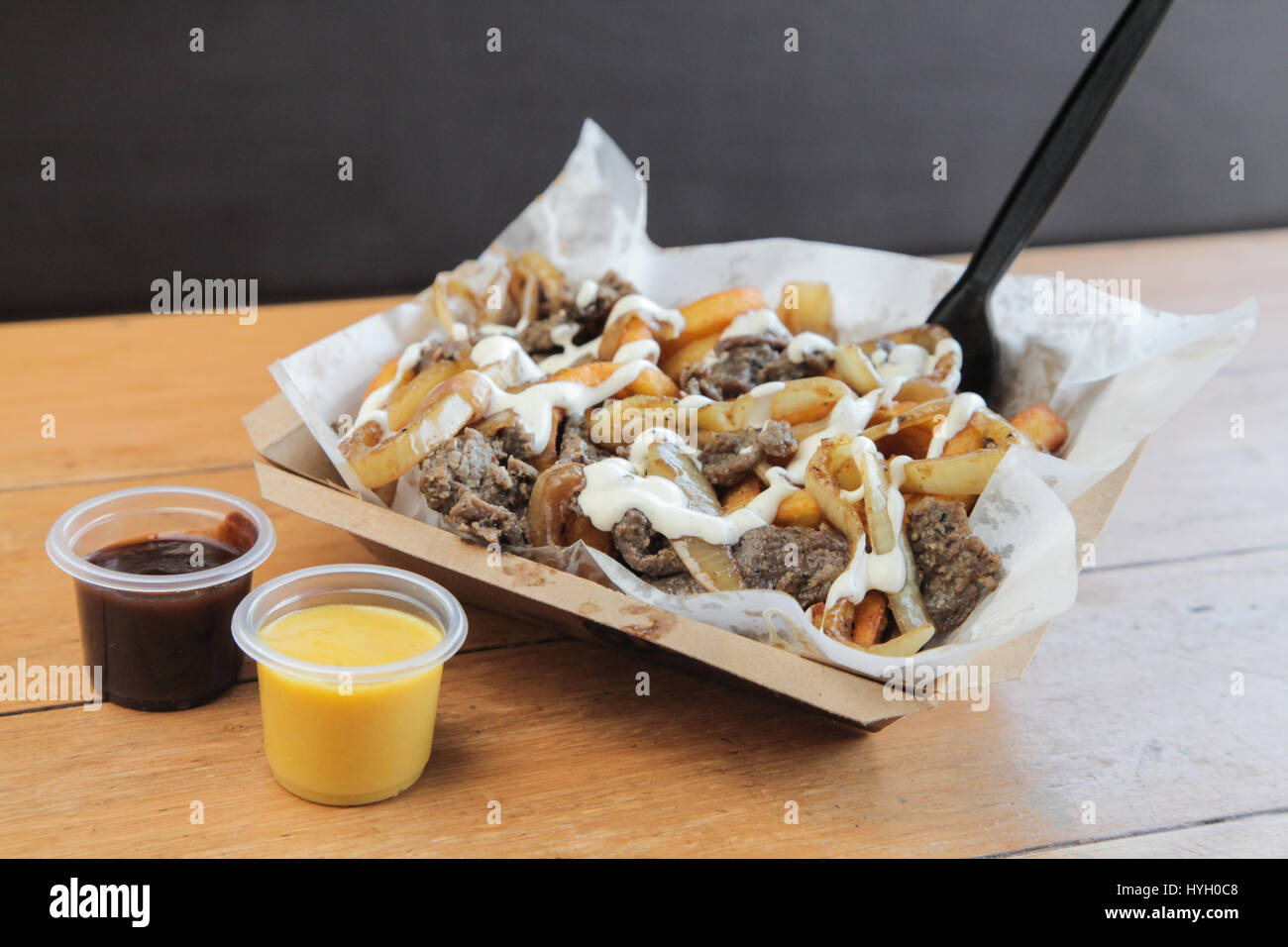 Poutine Beef Gravy High Resolution Stock Photography and Images - Alamy