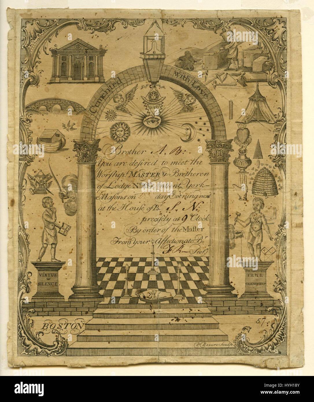 Fraternity rituals hi-res stock photography and images - Alamy