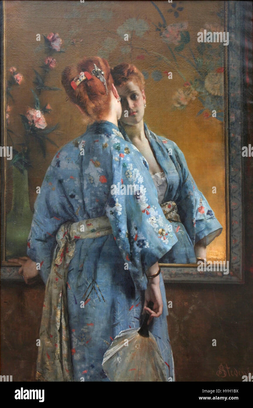 Alfred stevens hi-res stock photography and images - Alamy