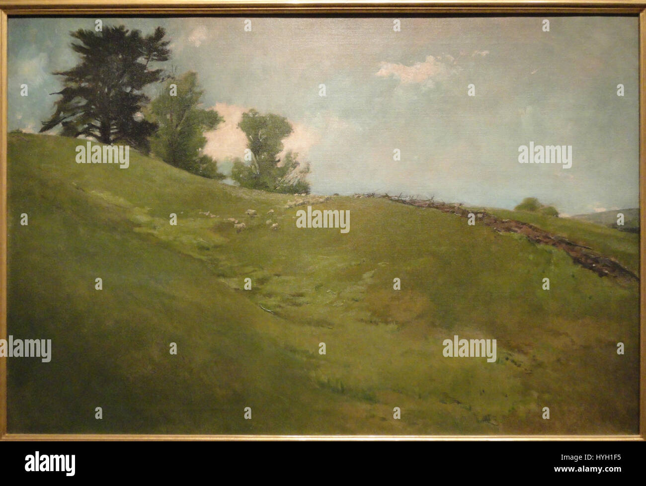 Landscape, Cornish, N.H., circa 1890, by John White Alexander SAAM ...