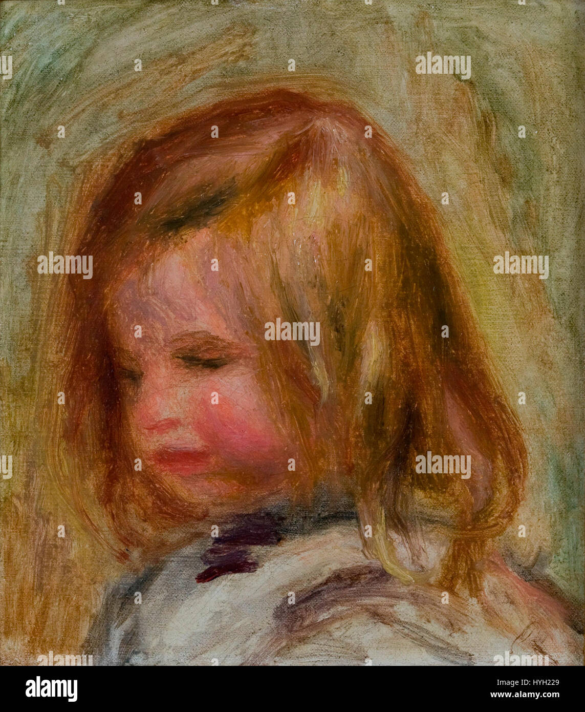 'Busto de Coco' by Pierre-Auguste Renoir is a portrait sculpture of ...