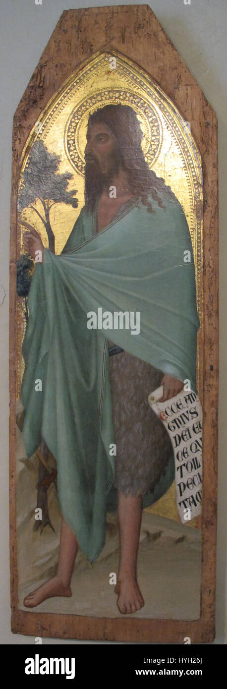 Ambrogio Lorenzetti's painting 'Saint John the Baptist' portrays the ...