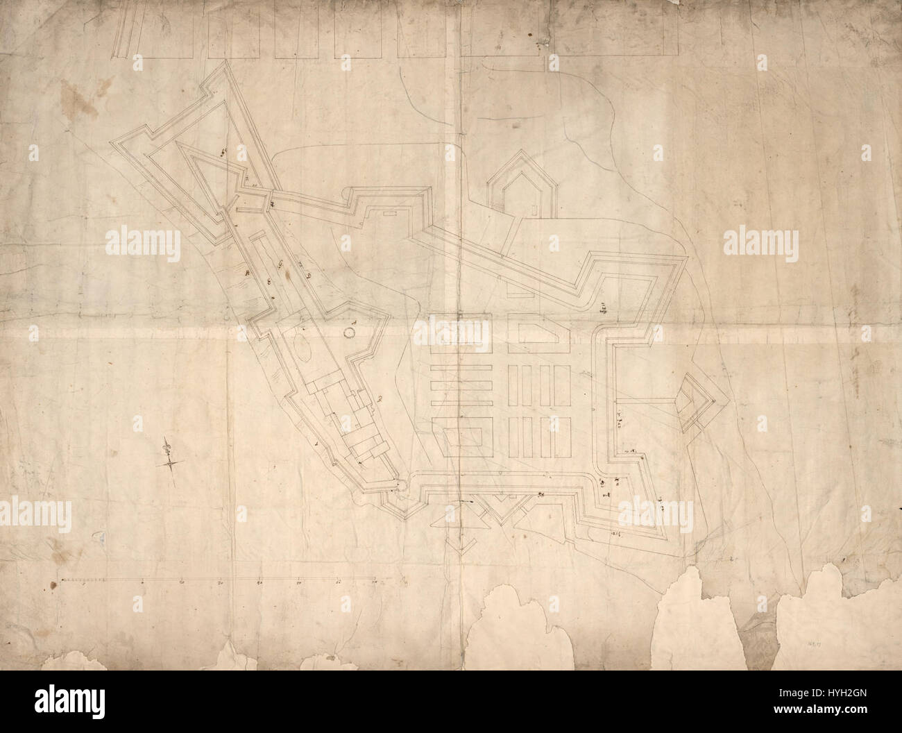Bastion layout hi-res stock photography and images - Alamy