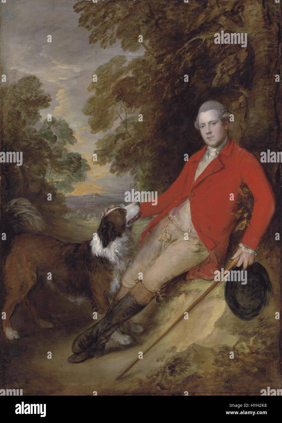This portrait by Thomas Gainsborough captures Philip Stanhope, the 5th ...