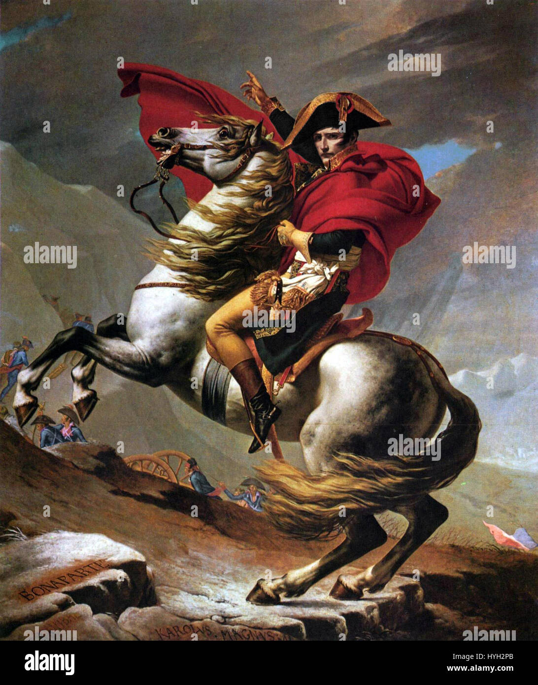 Napoleon Crossing The Alps Delaroche