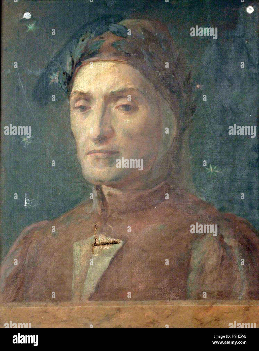 William Herbert Allen’s *Dante* is a portrait painting that captures ...