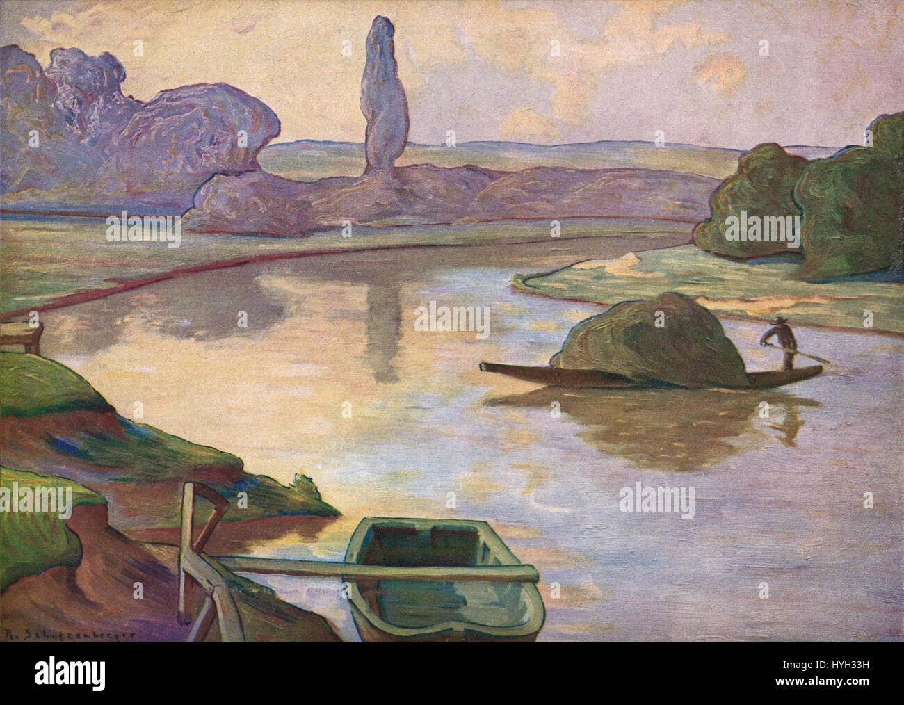 Schutzenberger Iles du Rhin Stock Photo - Alamy