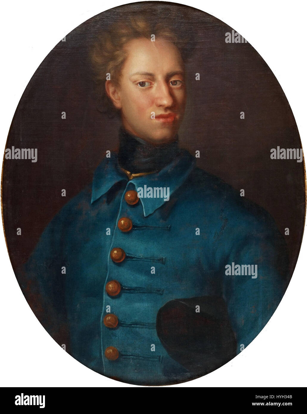 David von Krafft’s portrait of King Charles XII of Sweden depicts the ...