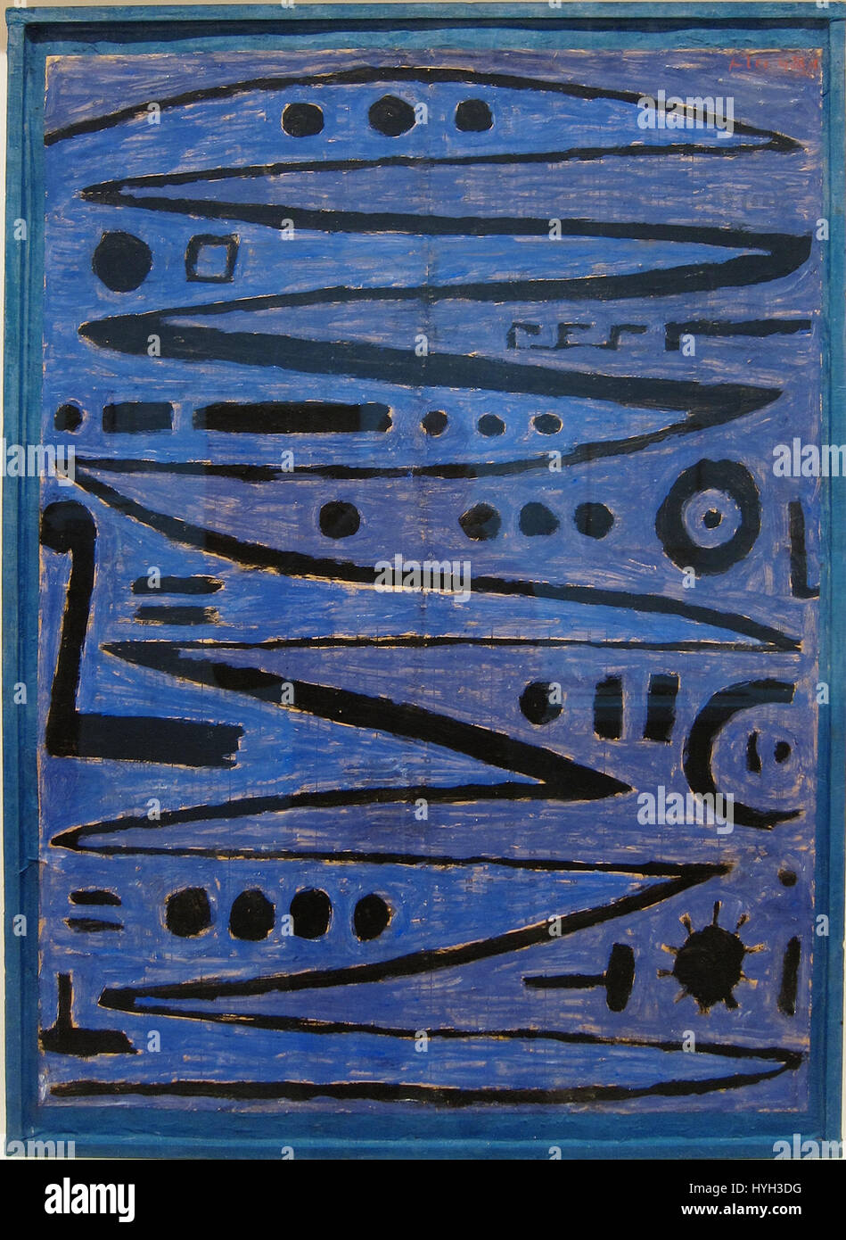 'Heroic Strokes' by Paul Klee, part of the collection at the Museum of ...