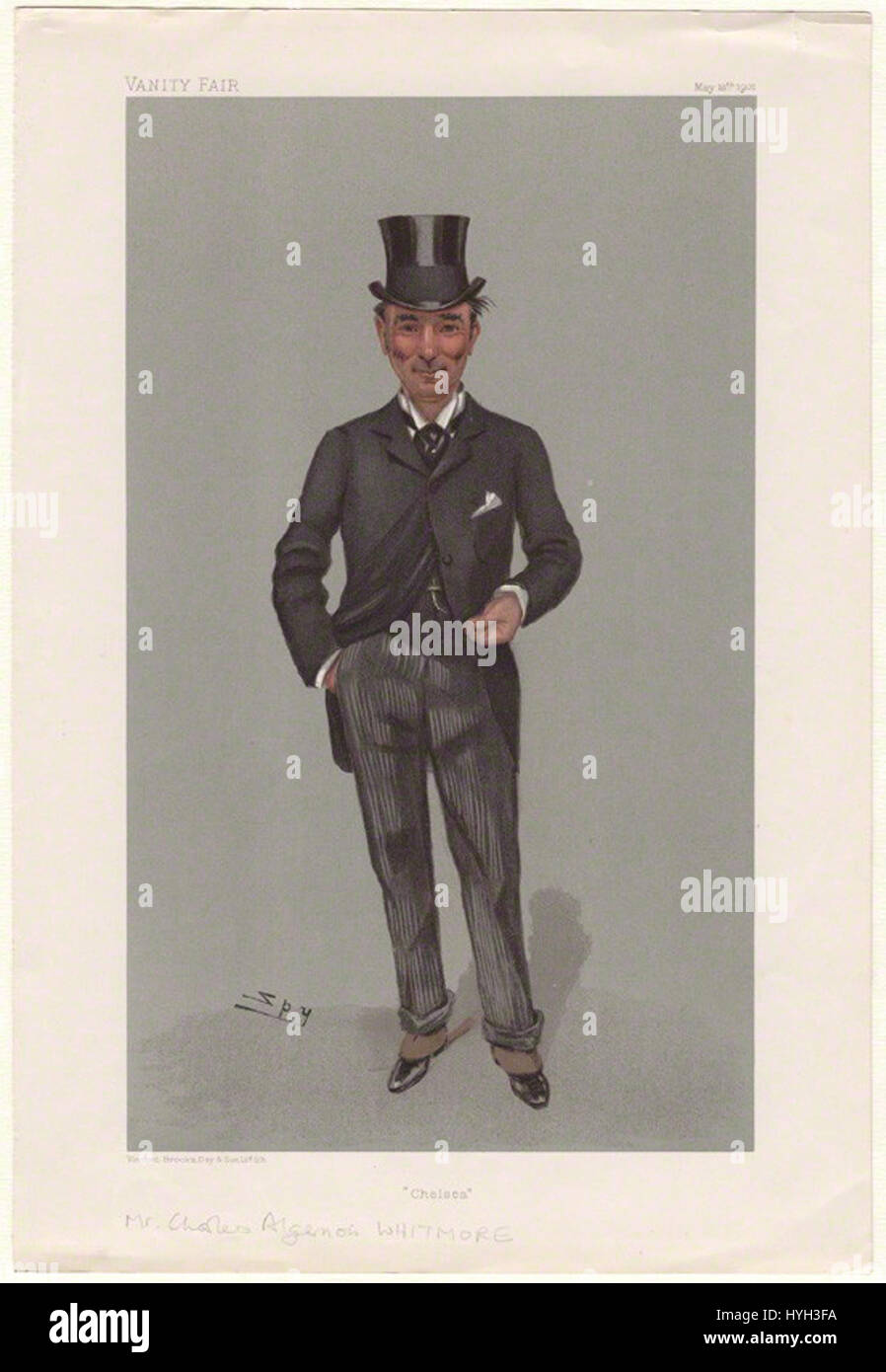 Charles Algernon Whitmore's illustration appeared in Vanity Fair ...